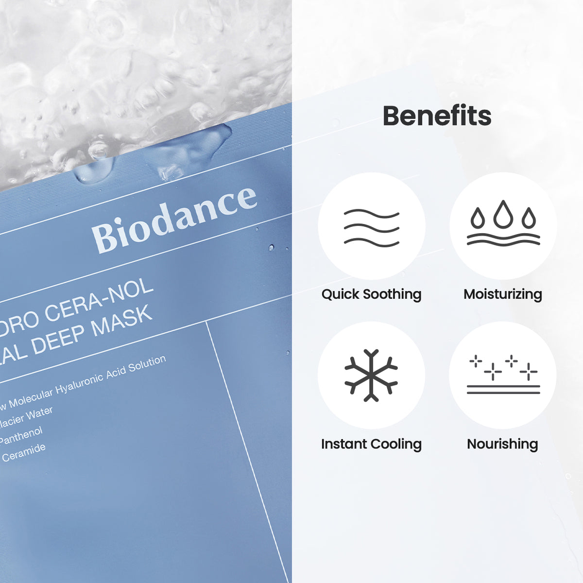 Hydro Cera-nol Real Deep Mask – Biodance | Better Formula for Better Glow